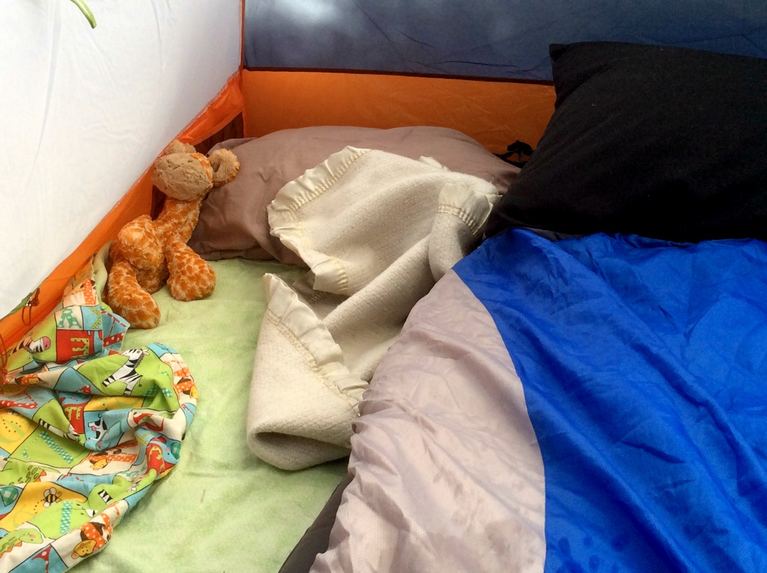 Diaper Distractions: Camping With Baby For The First Time | Too Mutch ...